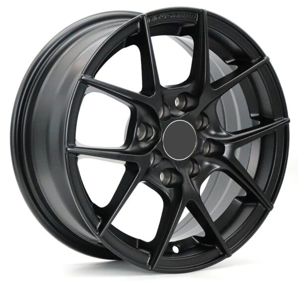 14" Matte Black Wheels for Yaris, Nissan Tiida and Sunny in UAE
